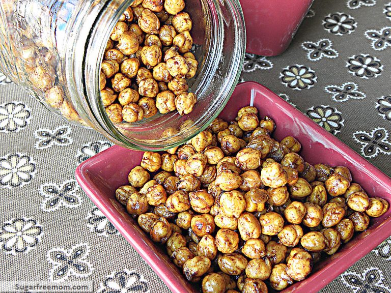 Crispy &Sweet Garbanzo Bean Snack - Sugar-Free Mom