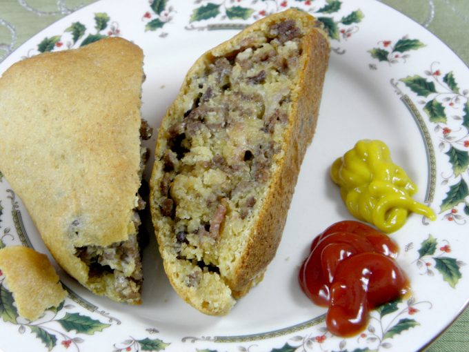 Whole Wheat Bacon Cheeseburger Calzone - Sugar-Free Mom