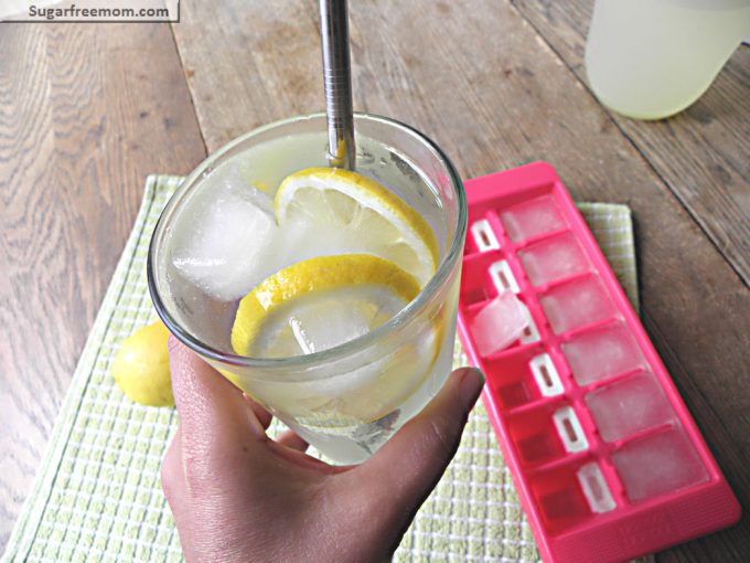 Lemonade Ice cubes: No Sugar Added - Sugar-Free Mom