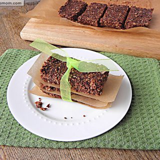 No Bake Cocoa Quinoa Sesame Bars [Gluten, Nut, Dairy & Refined Sugar ...