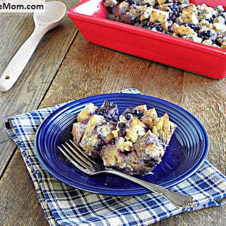 Wild Blueberry Breakfast Strata - Sugar-Free Mom