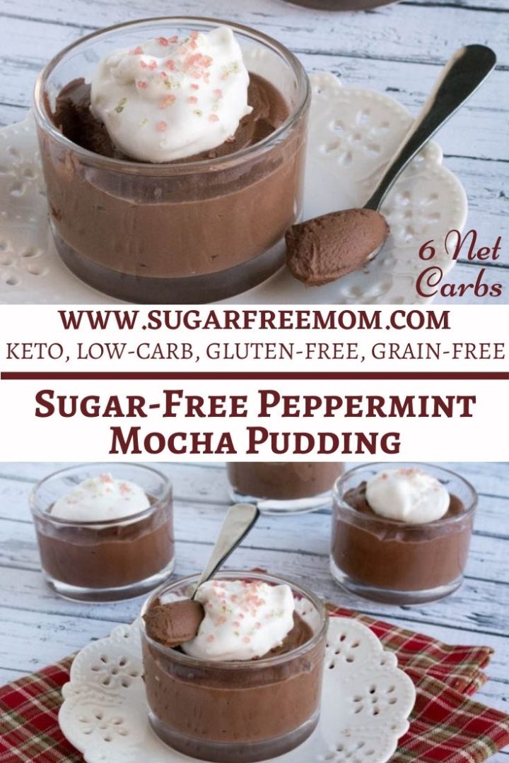 Sugar-Free Peppermint Mocha Pudding