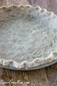 Sugar Free Grain Free Nut Free Pie Crust - Sugar-Free Mom