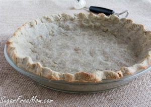 Sugar Free Grain Free Nut Free Pie Crust - Sugar-Free Mom