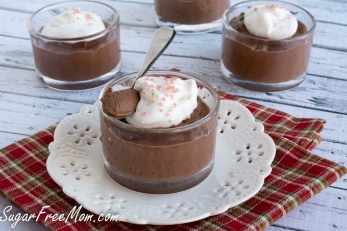 Sugar-Free Low Carb Keto Peppermint Mocha Pudding - Sugar-Free Mom