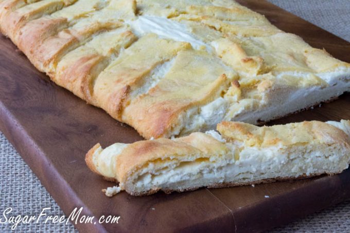 Low Carb Keto Cream Cheese Danish Recipe (Nut Free) - Sugar-Free Mom