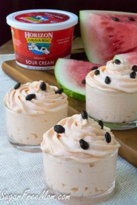 Low Carb Watermelon Mousse - Sugar-Free Mom