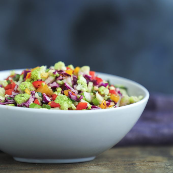 Summer Confetti Salad-Low Carb and Gluten Free - Sugar-Free Mom