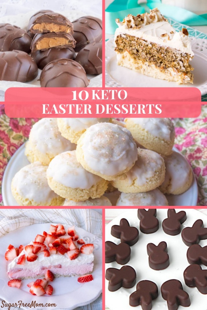 10 Keto Easter Desserts eCookbook - Sugar-Free Mom