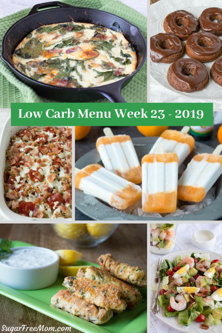 Low Carb Keto Meal Plan Week 23 - Sugar-Free Mom