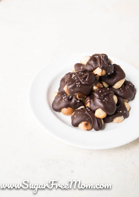 Keto Salted Macadamia Nut Clusters - Sugar-Free Mom