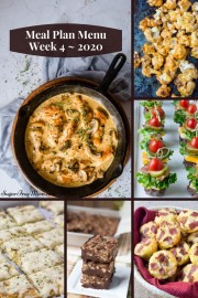 Low Carb Keto Meal Plan Menu Week 4 - Sugar-Free Mom