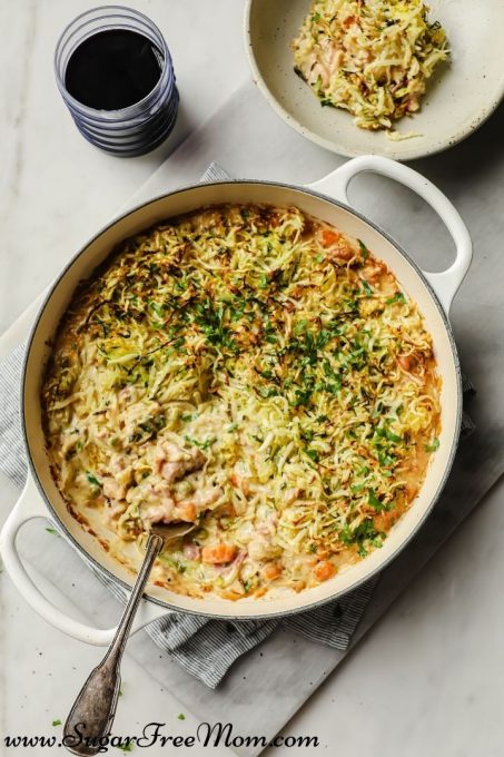 Keto Bacon Chicken Rosti Skillet - Sugar-Free Mom