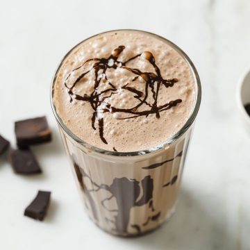 Sugar Free Keto High Protein Chocolate Smoothie