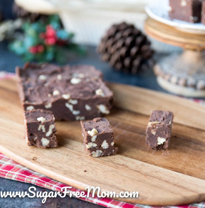 Easy Sugar Free Fudge - Sugar-Free Mom