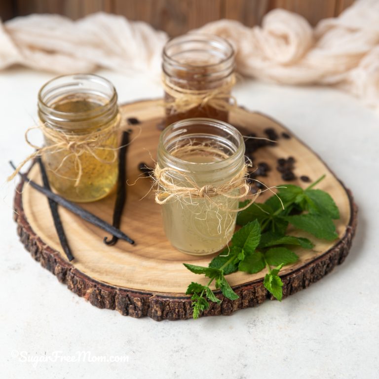 Sugar Free Low Carb Keto Simple Syrup (No Erythritol) - Sugar-Free Mom