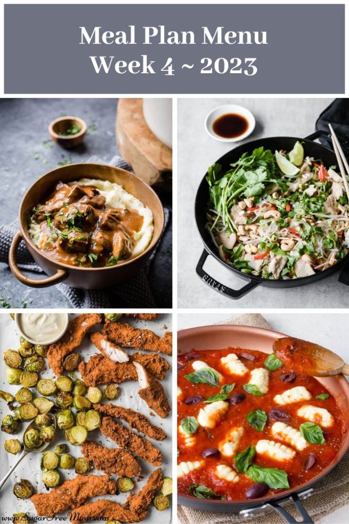 30% Off Low-Carb Keto Meal Plans Menu Week 4 - Sugar-Free Mom