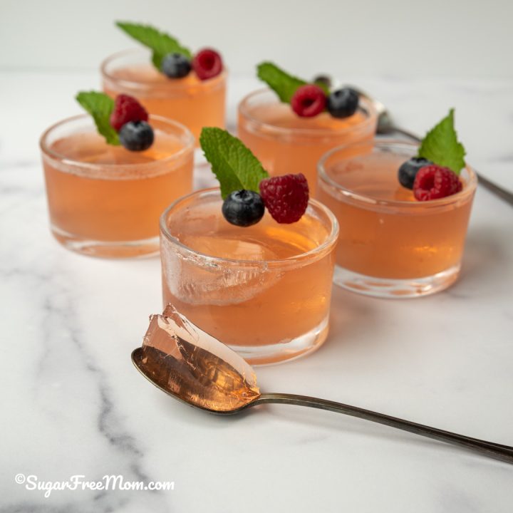 Easy Healthy Homemade Sugar Free Jello (Electrolytes) - Sugar-Free Mom