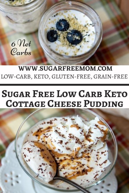 Sugar Free Low Carb Keto Cottage Cheese Pudding - Sugar-Free Mom