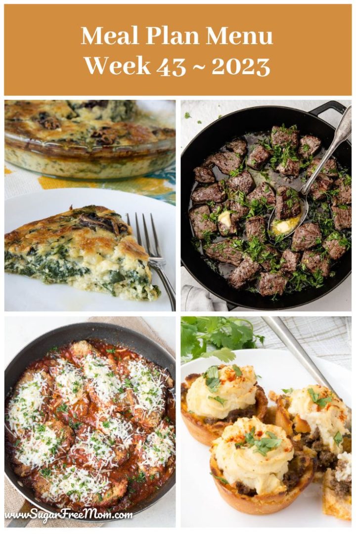 Low Carb Keto Fasting Meal Plan 43 - Sugar-Free Mom