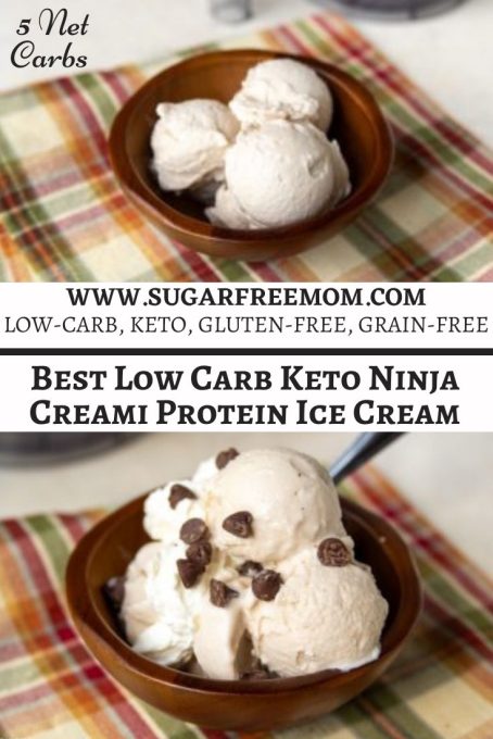 Best Low Carb Keto Ninja Creami Protein Ice Cream - Sugar-Free Mom