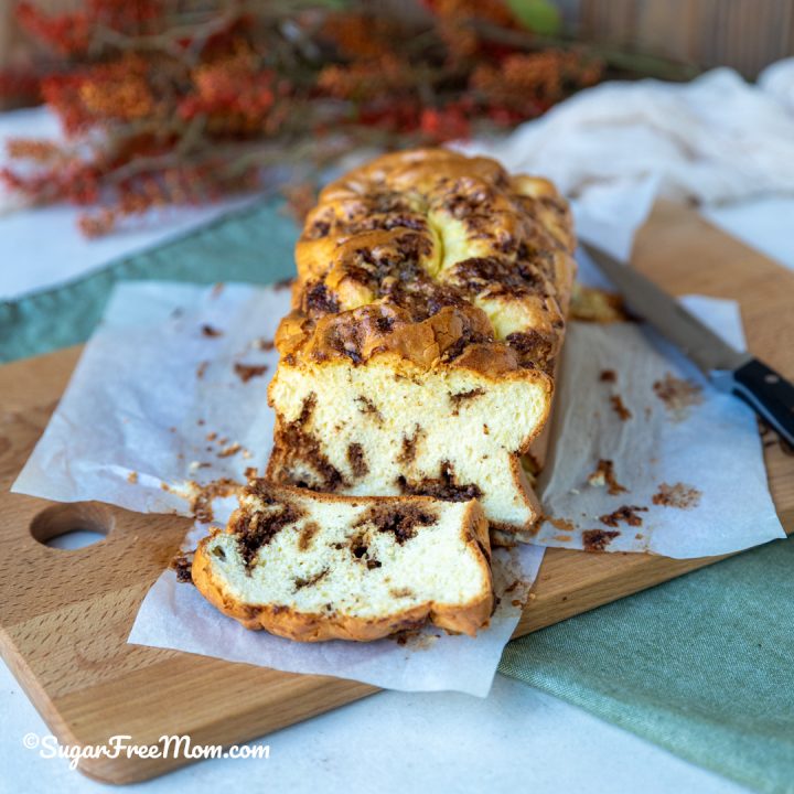 Best Keto Cottage Cheese Cinnamon Swirl Cloud Bread - Sugar-Free Mom