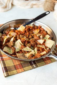Easy Low Carb Keto Cottage Cheese Sheet Pan Lasagna - Sugar-Free Mom