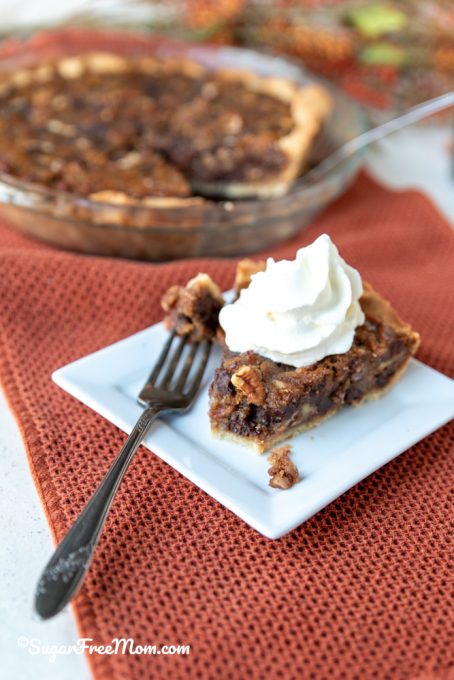 Easy Sugar Free Low Carb Keto Kentucky Derby Pie - Sugar-Free Mom