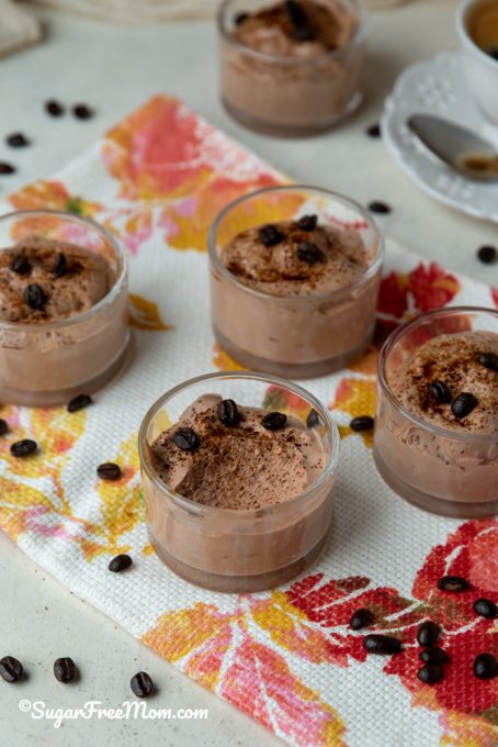 Sugar Free Low Carb Keto Coffee Cottage Cheese Fluff - Sugar-Free Mom