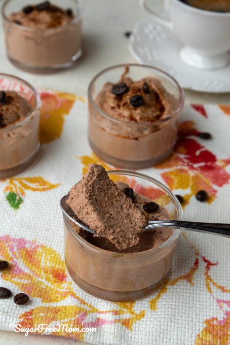 Sugar Free Low Carb Keto Coffee Cottage Cheese Fluff - Sugar-Free Mom